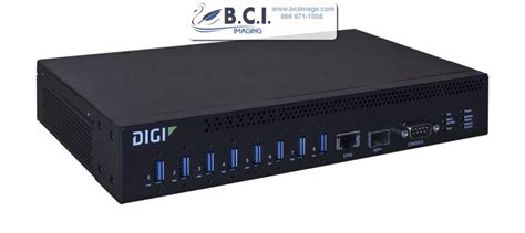 Digi Anywhereusb 8 Plus Remote Usb 31 Hub W8 Type A Usb Connectors 10100100010g Ethernet