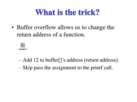 PPT Buffer Overflow PowerPoint Presentation Free Download ID