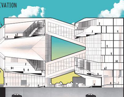Architectural Sectional Elevation