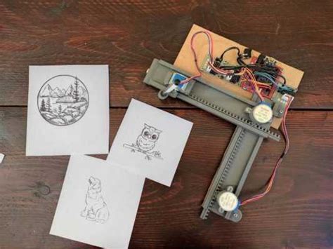 Diy Arduino Mini Cnc Plotter Writing And Drawing Machine Multan Electronics