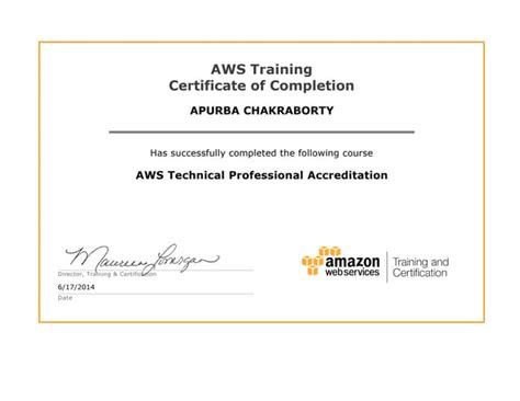 Aws Technical Professional Accreditation Ppt