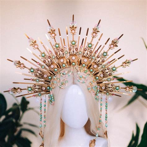 Shell Crown Etsy
