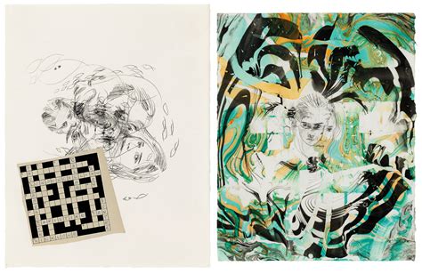 Nick Mauss B 1980 Two Works On Paper Christies