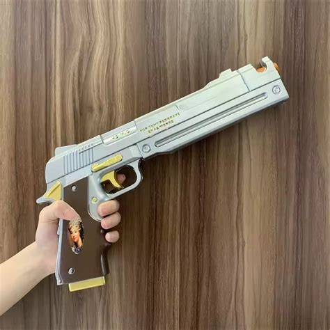 Blazing S New Game Dante Ebony And Ivory Foam Gun Hand Cannon Prop