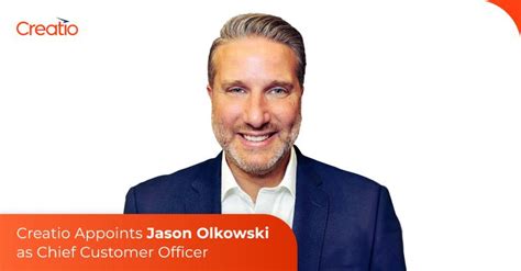 jason olkowski on linkedin creatio appoints jason olkowski as chief