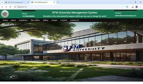 P A Nagasudha On Linkedin Sfm University Universitymanagementsystem