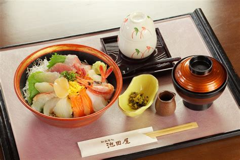境港 海鮮丼 お食事処 池田屋｜鳥取県境港市｜海鮮丼・マグロカツ・魚料理