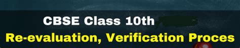 How To Apply For Cbse Class 10 Revaluation Rechecking 2024
