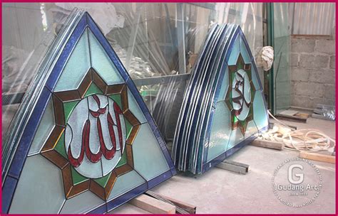 Pengrajin Kaca Patri Kaligrafi Terbaik Dan Ternama Di Indonesia Gudang Art Design