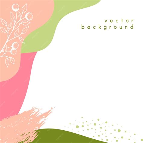 Абстрактный фон Шаблон современного дизайна в стиле минимализма Стильная обложка для бьюти