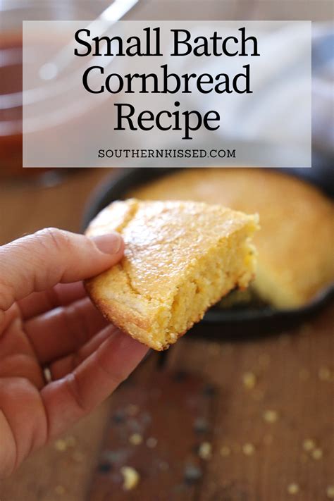 Small Batch Cornbread Recipe Artofit