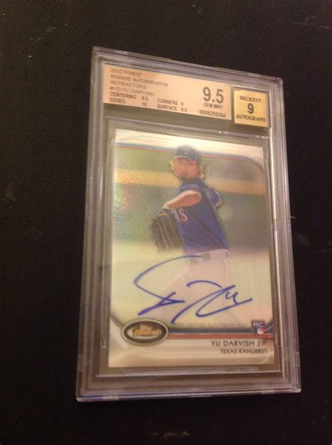 Yahooオークション 1円スタートbgs95auto9完璧超激レア 2012 Fines