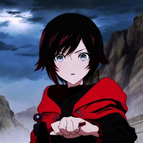 𝐈𝐂𝐎𝐍𝐒 Ryyourbae•• ── Ruby Rose Icon💝 Rwby Anime Rwby Characters