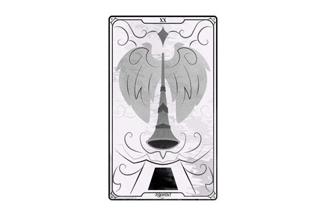 Tarot Card Major Arcana Judgment Svg Cut File By Creative Fabrica
