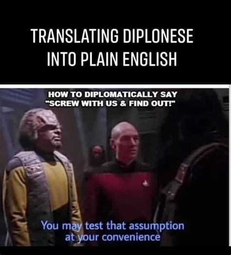 A Very Polite Fuck Around And Find Out R Redshirtsunite