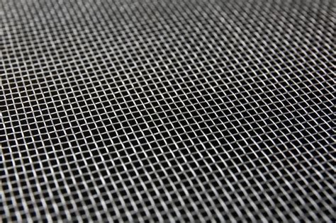 Premium Photo Window Screen Texture Closeup