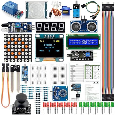 Набор для моделирования Ардуино Arduino Uno R3 I2c интерфейс Rfid