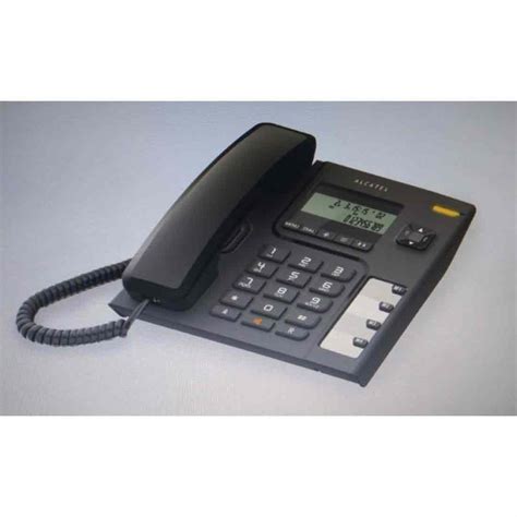 Wired Black Alcatel Telephone For Office Model Namenumber T56 At Rs