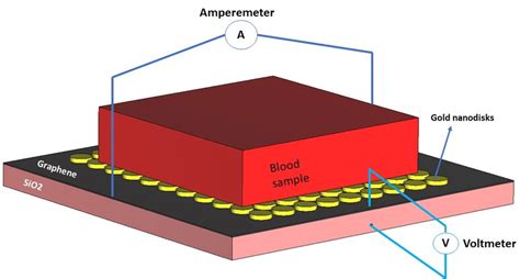A Graphical Screen Of The Proposed Nanosensor With Electronic Contacts