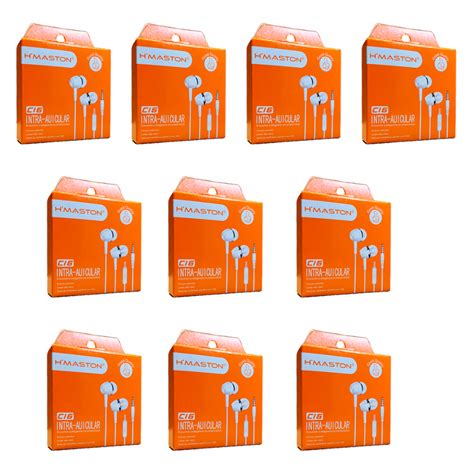 Kit Fone Ouvido Intra C Microfone Atacado Revenda Lehmox Shopee Brasil