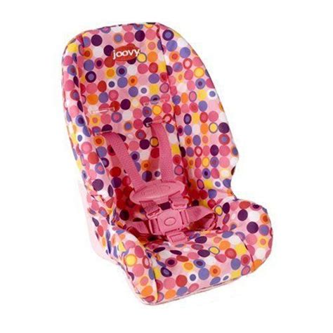 Joovy Toy Booster Seat And Functional Doll Car Seat Featuring Crash