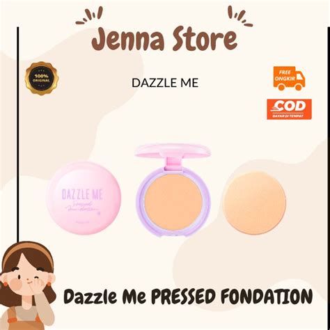 Jual DAZZLE ME Muse Pressed Fondation Spf 25 Pa Long Lasting