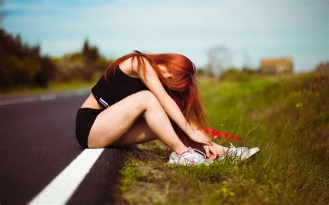 1920x1080 1920x1080 Women Redhead Women Outdoors Depth Of Field