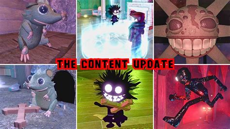 Doors Content Update Sally And Rat Louie Testing Items All Bosses