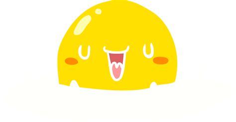 Huevo Frito De Dibujos Animados De Estilo De Color Plano 44972516 Png