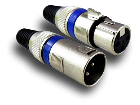 Kit Plugs Canon Xlr Macho Femea Microfone Dmx Coloridos Frete Gr Tis