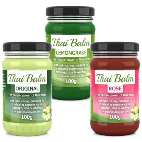Massage Balm with Thai Herbs - Thai Herbs Original