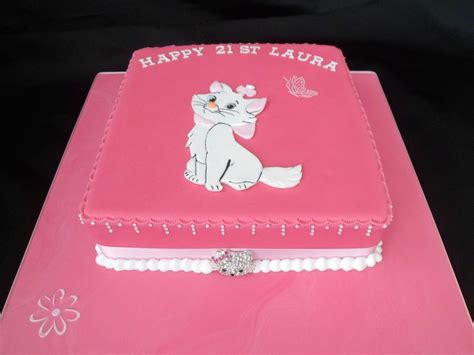 Aristocats Marie Cake Disney Cakes Cat Cake Amazing Cakes