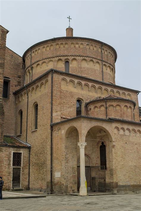 the padua baptistery is an example of romanesque architecture stock