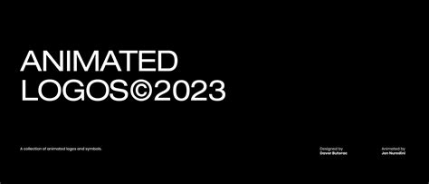 Animated Logos 2023 Behance