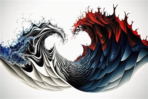 Premium Photo Clearance Sea Wave In The Event Of A Wave Collapse The