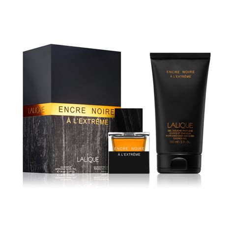 Encre Noire Extrême Coffret Parfum LALIQUE | Parfumerie Burdin