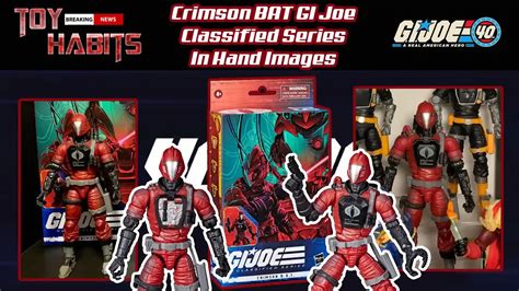 Crimson Bat Gi Joe Classified Series In Hand Images