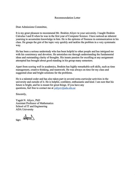 ibrahim aliyev on linkedin grateful to receive this glowing
