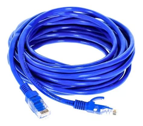 Cable De Red Ethernet Cat 5e Pc 5 Metros Reforzado MercadoLibre