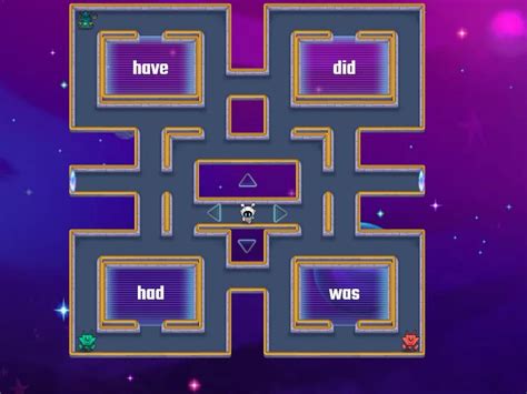 Past Simple With Robot Maze Chase