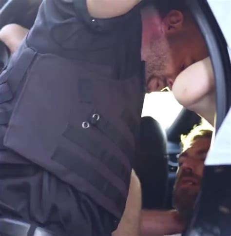 Paying For His Speeding Ticket With His Hole