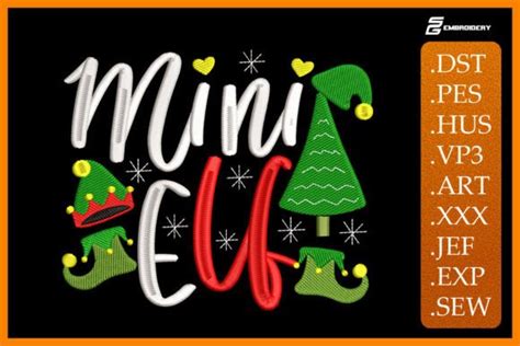 Mini Elf Christmas · Creative Fabrica