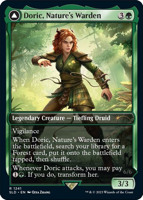 Doric Natures Warden Secret Lair Drop Series Magic The Gathering