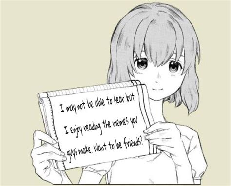 Anime Girls Holding Signs Know Your Meme
