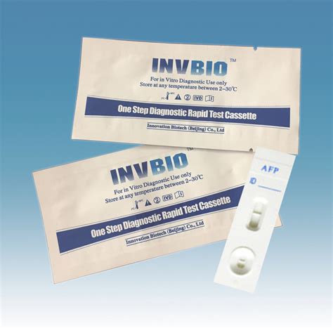 One Step Rapid Diagnostic AFP Tumor Markers Test Whole Blood