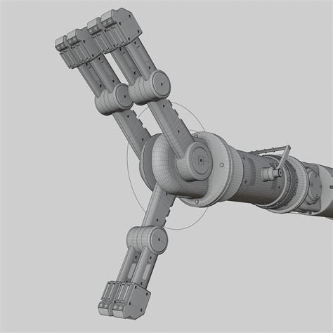 Industrial Robot 3d Model Animated Cgtrader