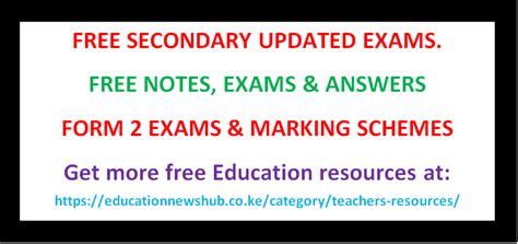 Free Pre Primary Pp2 Exams For Term 12 And 3 Education News Hub