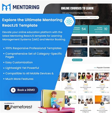 mentoring — learning management system mentor booking react lms