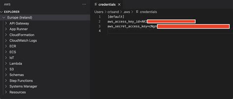 Amazon Web Services Configure AWS Toolkit For Visual Studio Code Stack Overflow