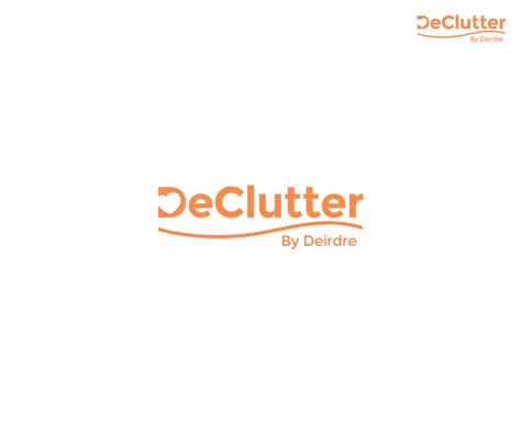 Elegant Upmarket Business Logo Design For Declutter By Deirdre By